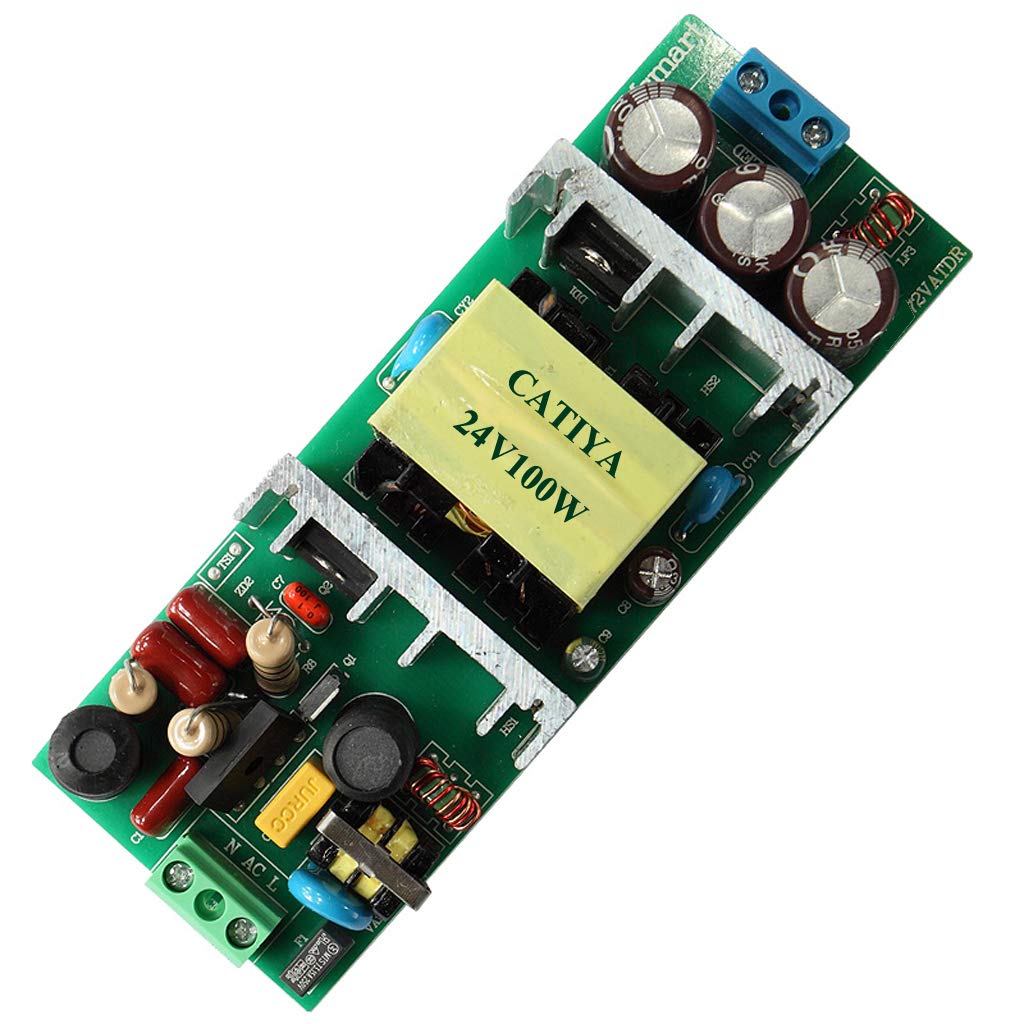 CATIYA 24V 100W LED Driver Transformer, IP67 Waterproof Constant ...