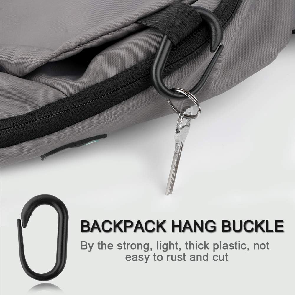 30 Pieces Tactical Gear Clip Set, MOLLE Tactical Backpack Accessories ...