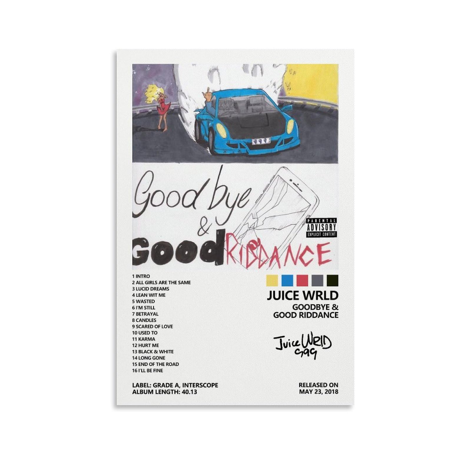 Mua Goodbye & Good Riddance Album Cover Poster for Bedroom Aesthetic ...