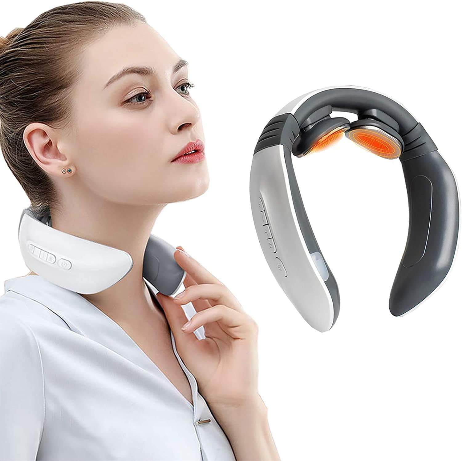 Neck Massager, Multifunction Neck Massager, Deep Tissue Neck Massager ...