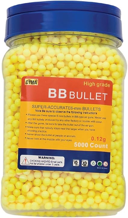 5000 Count 6mm Airsoft BB Bullets, BBs - Amazon Canada