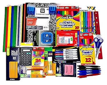 Amazon.com: Back to School Supplies Essential Bundle - 4th Grade | 5th ...