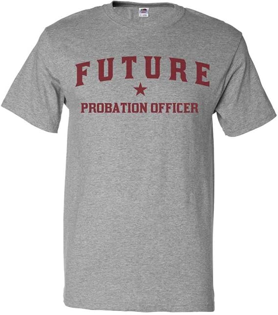 Amazon.com: ShirtScope Future Probation Officer T Shirt Funny Probation ...