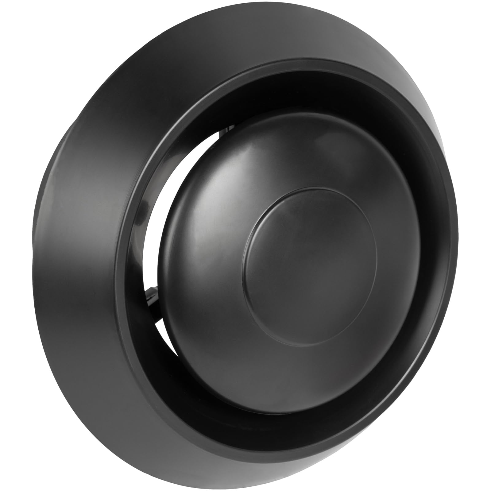 Vent Systems 4" Inch Black Plastic Universal Diffuser - Round ...