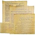 Amazon.com: MOSKILA 4 Documents of Freedom - Authentic Reproductions on ...