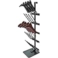 Amazon.com: 12.8X16X55.7" 10 Pairs Boots Shoes Rack 5 Tiers Boots ...