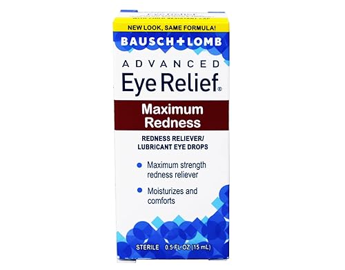 Bausch + Lomb Advanced Eye Relief – Maximum Redness Relief Eye Drops, 0 ...