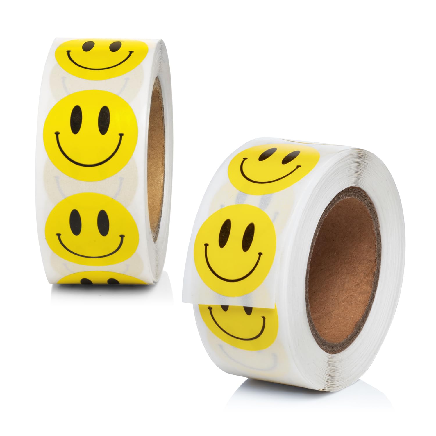 Mua Smiley Face Stickers 1000 pcs | Yellow Happy Smile Stickers for ...