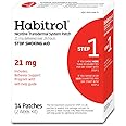 Amazon.com: Habitrol Nicotine Transdermal System Stop Smoking Aid, Step ...