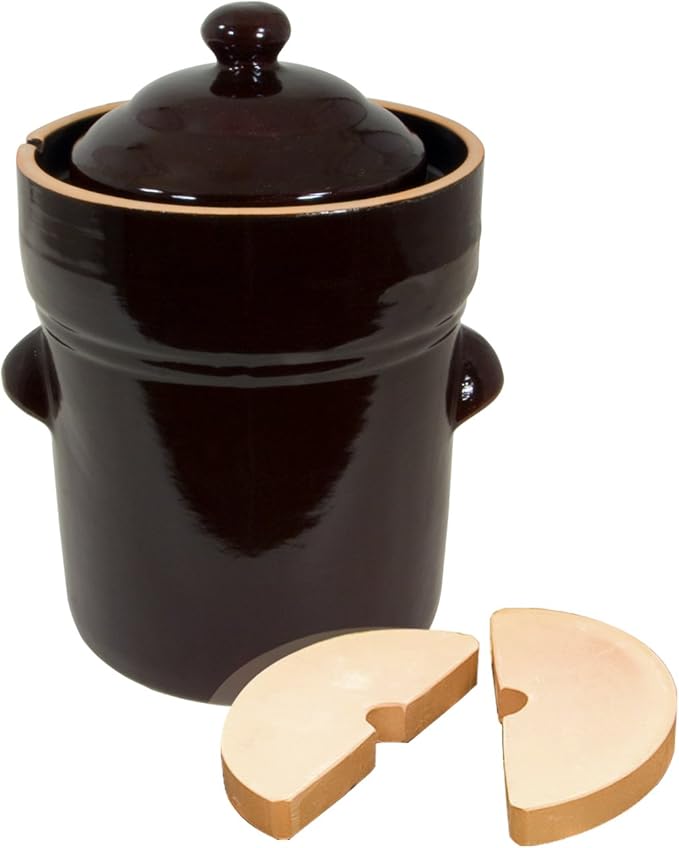 Amazon.com: TSM Products 31014 Polish Fermentation Pot with Stone ...