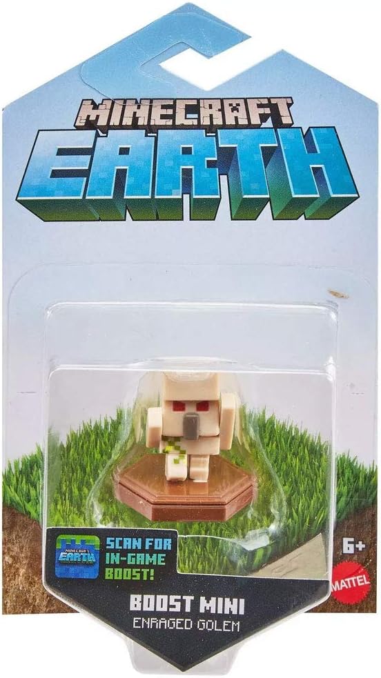 Minecraft Earth Mini Figure: Enraged Golem Action Figure – BigaMart