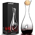 Amazon.com | NUTRIUPS Wine Decanter with Stopper, Hand Blown Wine ...