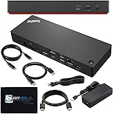 Amazon.com: 40AY0090US Lenovo Thinkpad Docking Station Dual Monitor ...