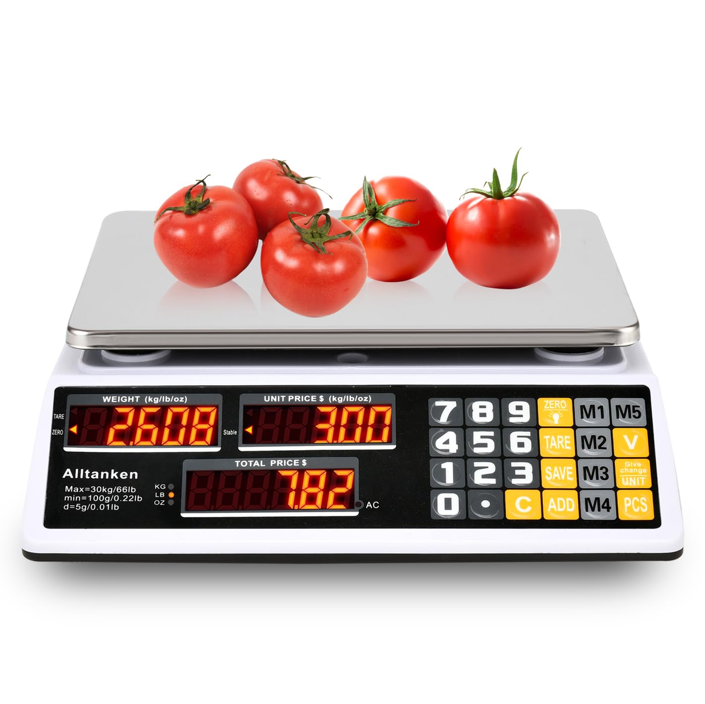 Mua 66lb Digital Price Computing Scale, lb/kg/oz Conversion Commercial ...