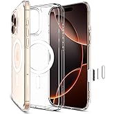 Amazon.com: Spigen for iPhone 16 Pro Max Case, Ultra Hybrid T MagFit [Camera Control Button ...