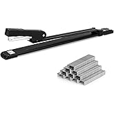 Amazon.com : Blue Summit Supplies Long Reach Stapler, 25 Sheet Capacity ...