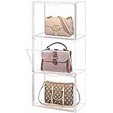 Amazon.com: EZJOB Acrylic Display Case Purse Organizer Closet ...
