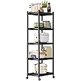 Amazon.com: caktraie 5-Shelf Heavy Duty Shelving,Metal Utility Storage ...
