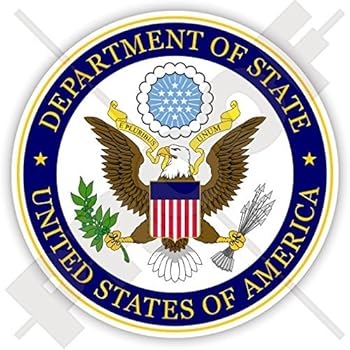 Amazon.com: US DEPARTMENT OF STATE Seal USA United States of America ...