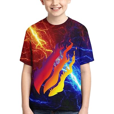 Buy C-Emily Preston Fire Nation Playz Gamer Flame Boys 3D Printed T ...