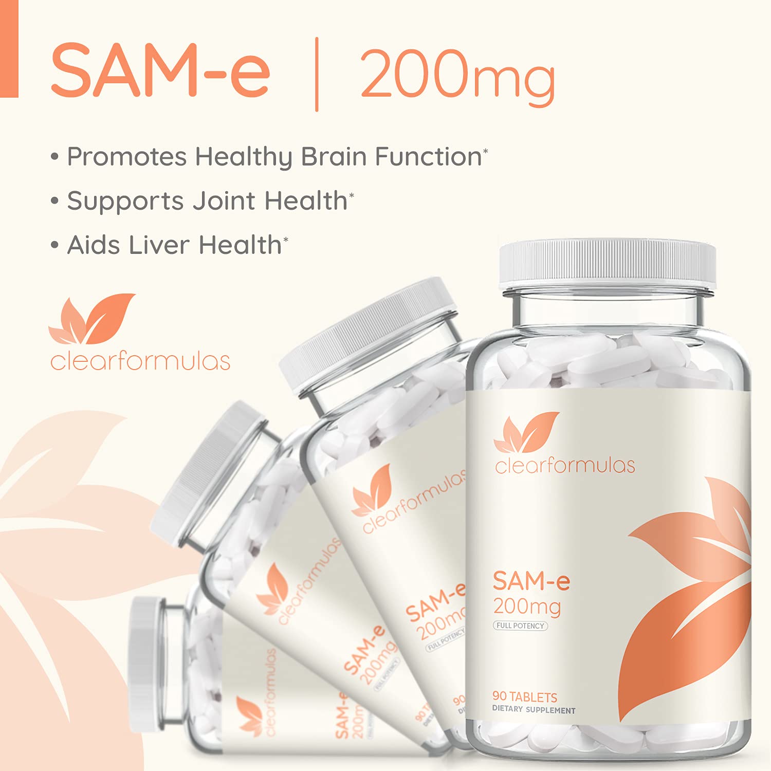 Mua ClearFormulas Sam-e 200mg Full Potency (90 Tablets) (S-Adenosyl-L ...
