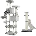 Amazon.com : Kilodor 75inch cat Tree with 34inch cat Scratching Post ...