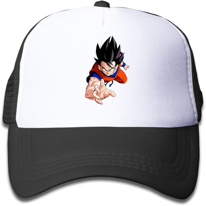 Dragon Ball Z Goku Child Mesh Cap Hat Boys Girls Unisex Black: Amazon ...