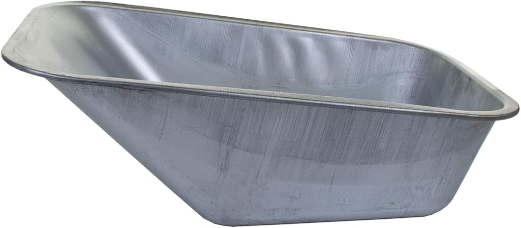Marko Tools 90L Galvanised Wheelbarrow Tray Pan Body Replacement Spare ...