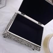 H&S Metal Antique Ring Necklace Jewellery Trinket Display Storage ...