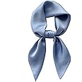 MEISEE 100% Pure Mulberry Silk Scarf 26"x26"(in) Square Scarf Head ...