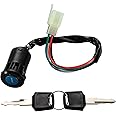 Amazon.com: GOOFIT 4Pin Ignition Key Switch Set for Chinese Made 50cc ...