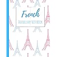 Amazon.com: French Vocabulary Notebook: Split page layout New ...