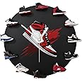 Amazon.com: 3D Wall Clock with 12 Mini Shoe Models, Decorative Sneaker ...