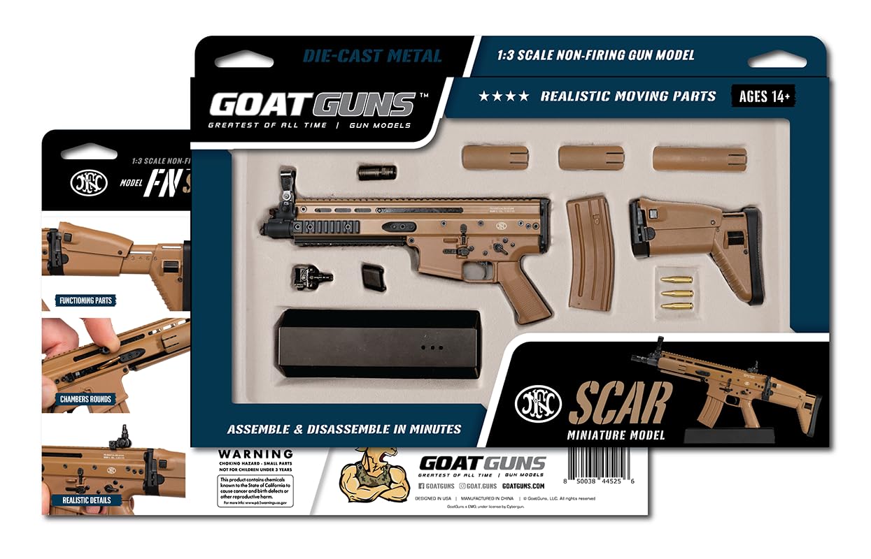 Mua GOAT GUNS FN Scar Model | Officially Licensed | 1:3 Scale Diecast ...