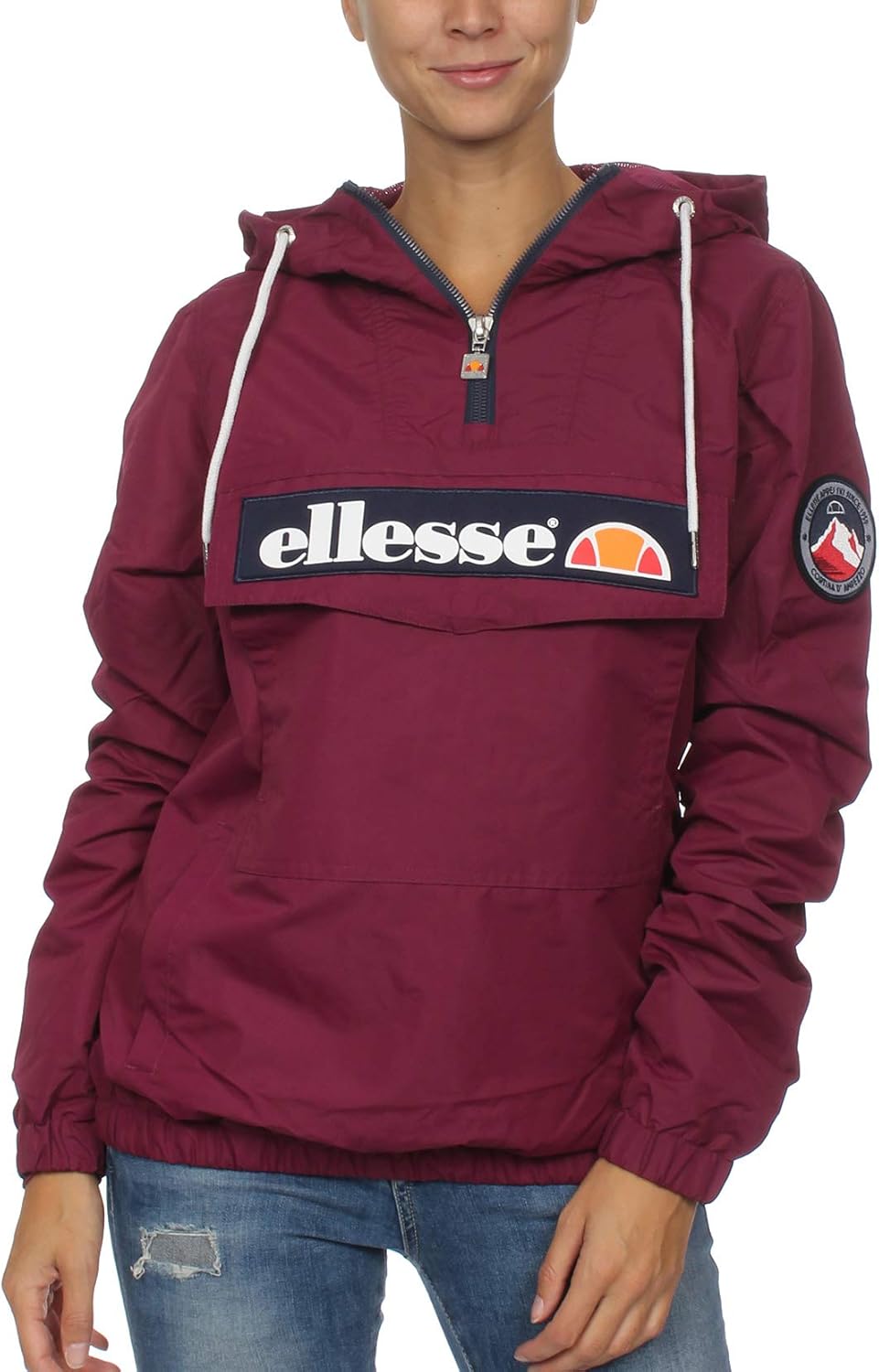 Ellesse Women Lightweight Jacket Mont 2 OH, Farbe:Purple, Größe:6 (2XS ...
