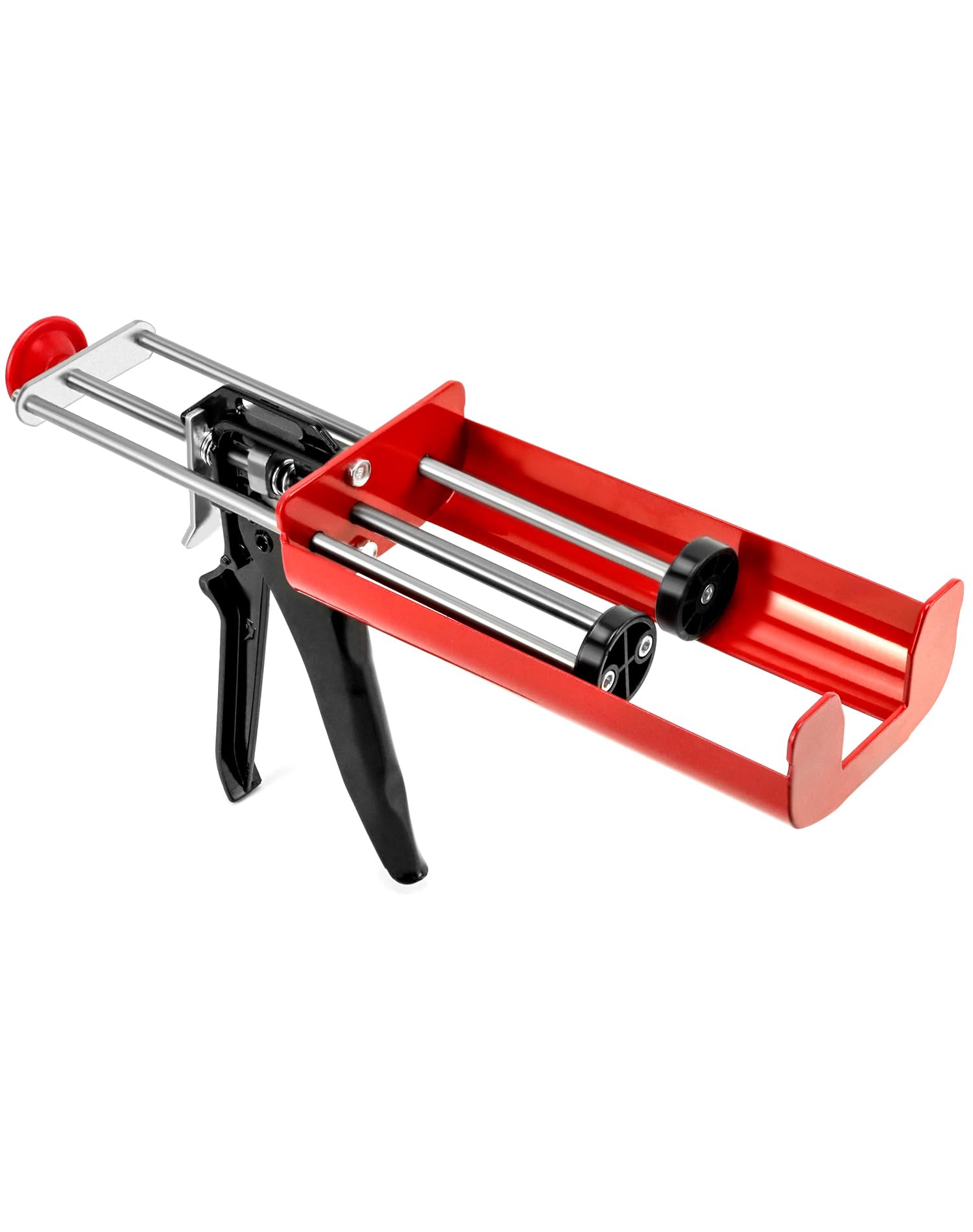 Qwork Epoxy 400 mL/13.5 fl oz (1:1 Mix Ratio) Caulking Gun Effortless Silicone Sealant Caulk Gun ...