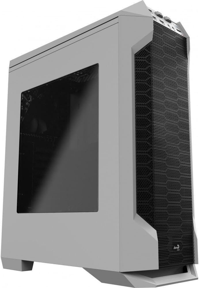 Aerocool LS5200 Mid Tower Case Designed for Watercooling – White – BigaMart