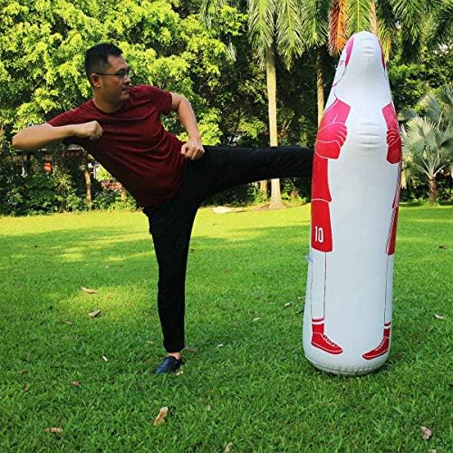 SUNSHINE-MALL Inflatable Soccer Dummy Goalkeepr Air Mannequin Free Kick ...