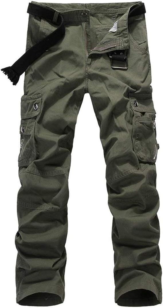 Huixin Men's Camouflage Pants Military Pants Cargo Army Long Trousers ...