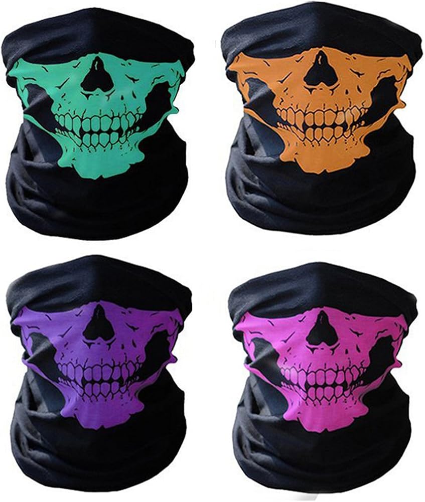 Tioamy Schädel Maske Premium Sturm Maske Totenkopf Skull Maske ...