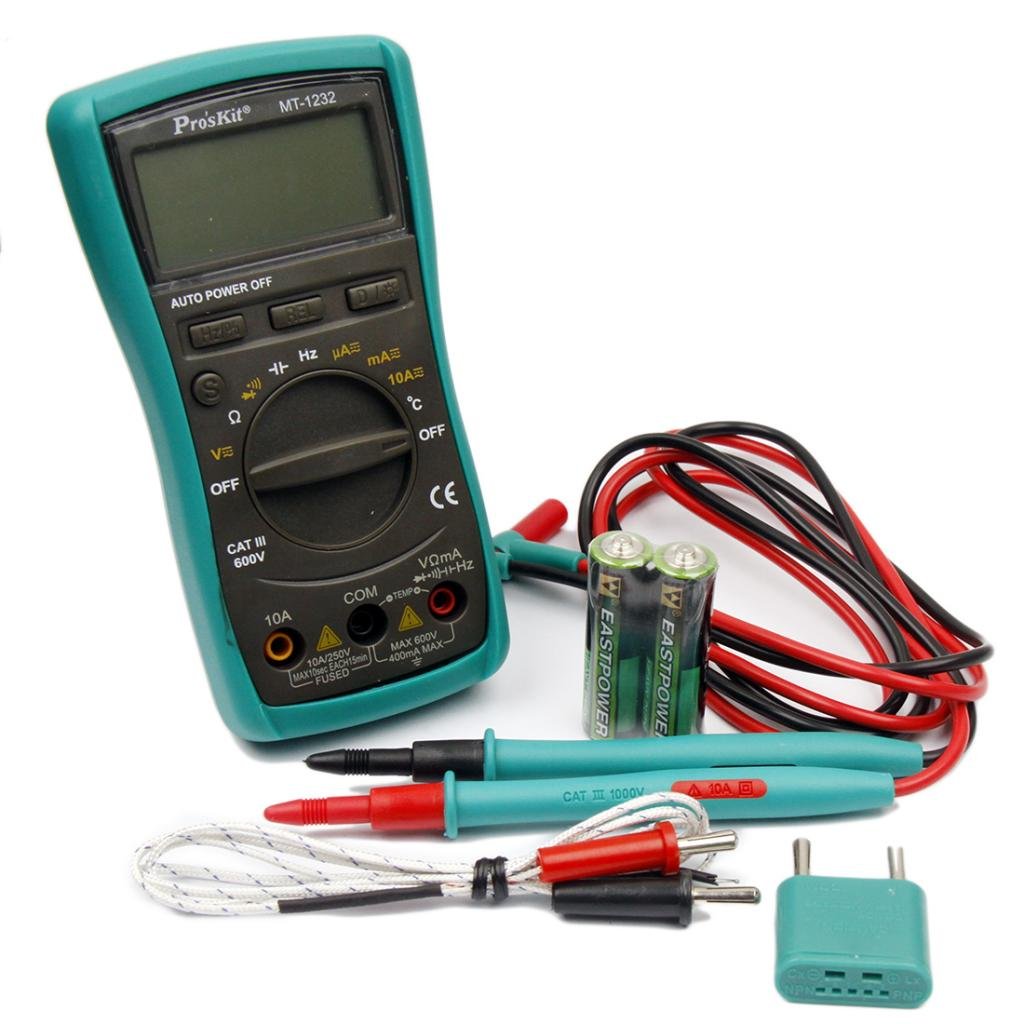 Proskit MT-1232, 3 3/4 Autorange Digital Multimeter: Amazon.in ...