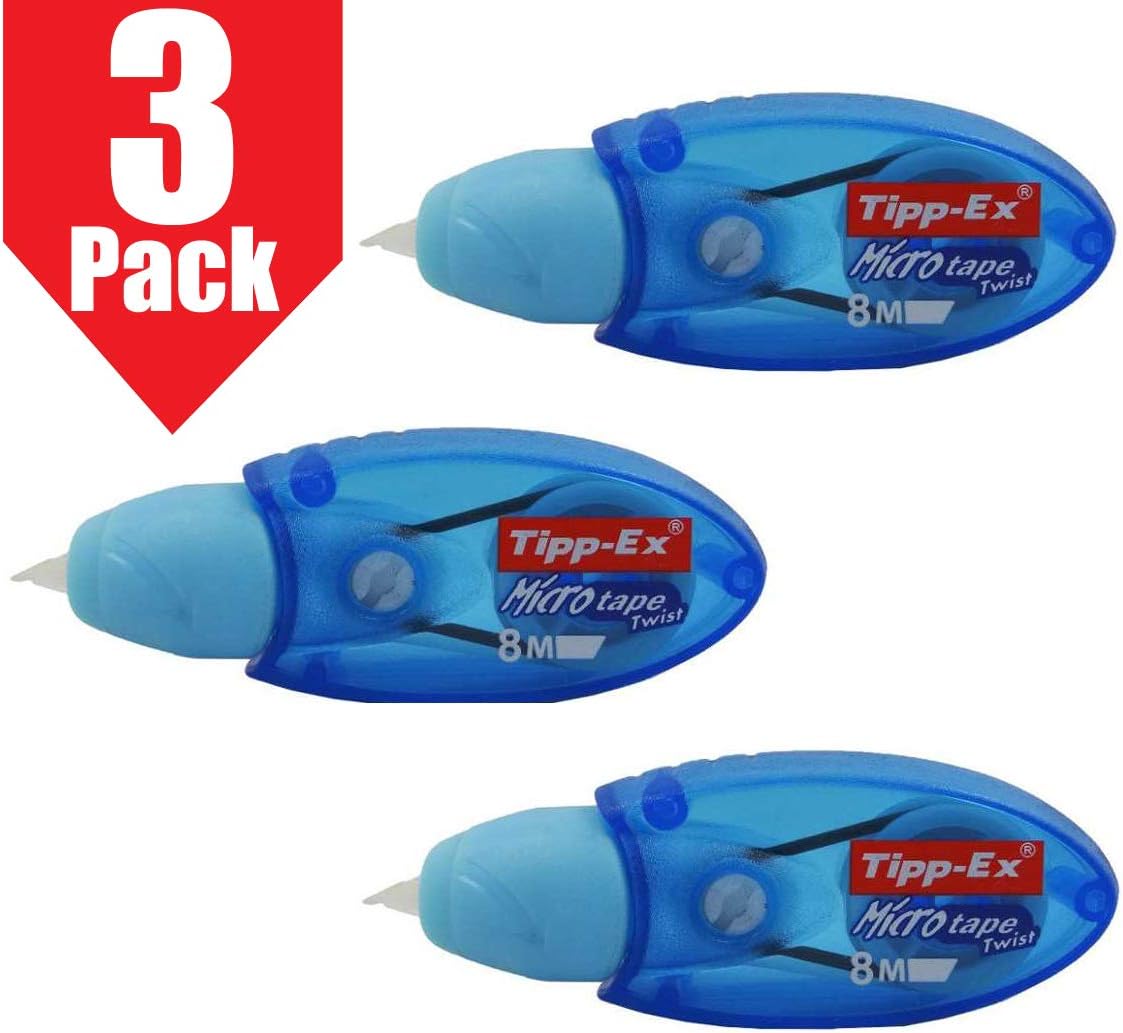 Tipp-Ex Micro Tape Twist Correction Tape For Instant Rewriting – Blue ...