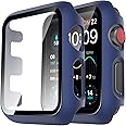 Amazon.com: TAURI 2 Pack Hard Case Designed for Apple Watch Series 3/2 ...