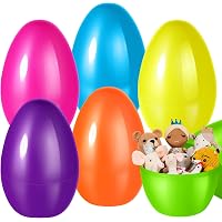 Amazon.com: 12 PCS Jumbo Easter Eggs, 10" Large Plastic Easter Eggs for ...
