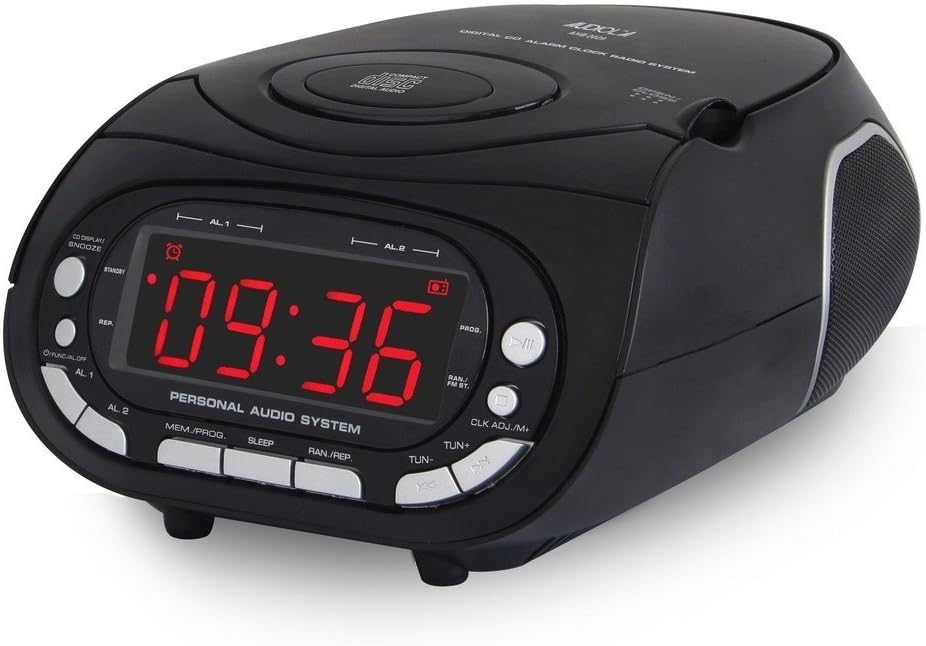 Audiola [462029] AHB-2029 radio sveglia con lettore cd radio fm stereo ...