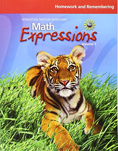 Houghton Mifflin Harcourt: Math Expressions- Homework and Remembering: Karen C. Fuson ...