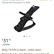 Amazon.com: SOFTT-W Tourniquet 1.5 - Black: Industrial & Scientific