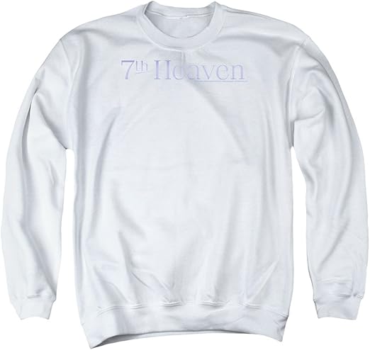 Amazon.com: 7Th Heaven 7Th Heaven Logo Unisex Adult Crewneck Sweatshirt ...