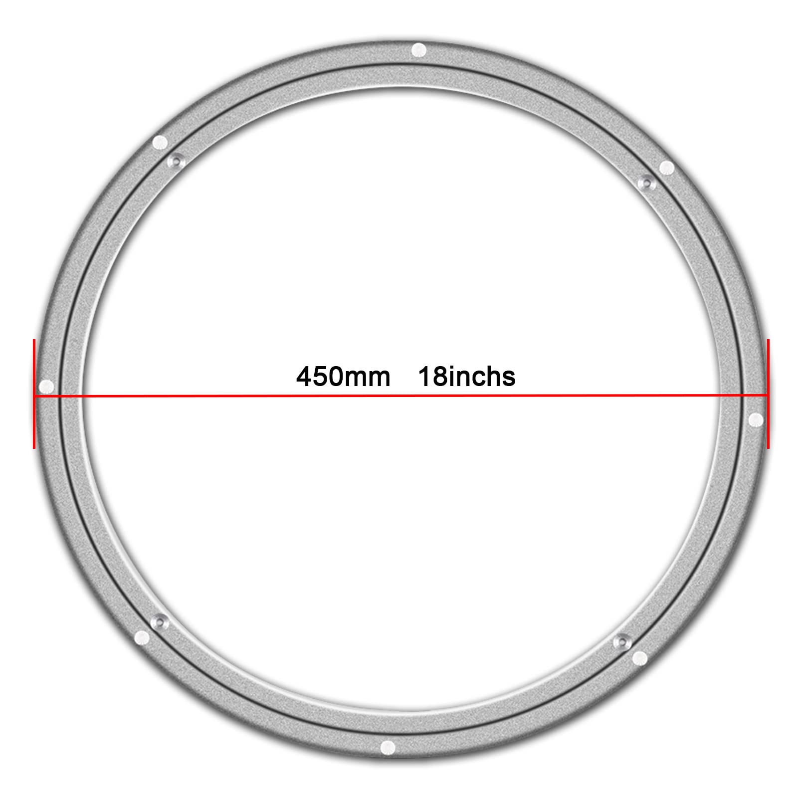 Mua 18 Inchs Heavy Duty Lazy Susan Aluminum Hardware Metal Rotating ...