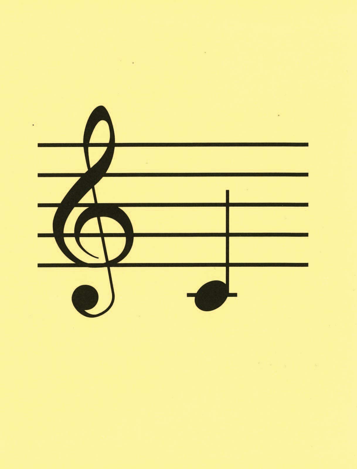 Complete Color Coded Flash Cards for All Beginning Music Students